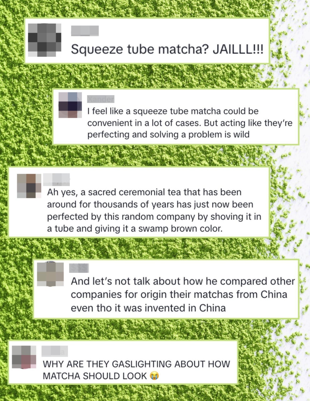 Poda's Squeezable Matcha Controversy Online, Explained