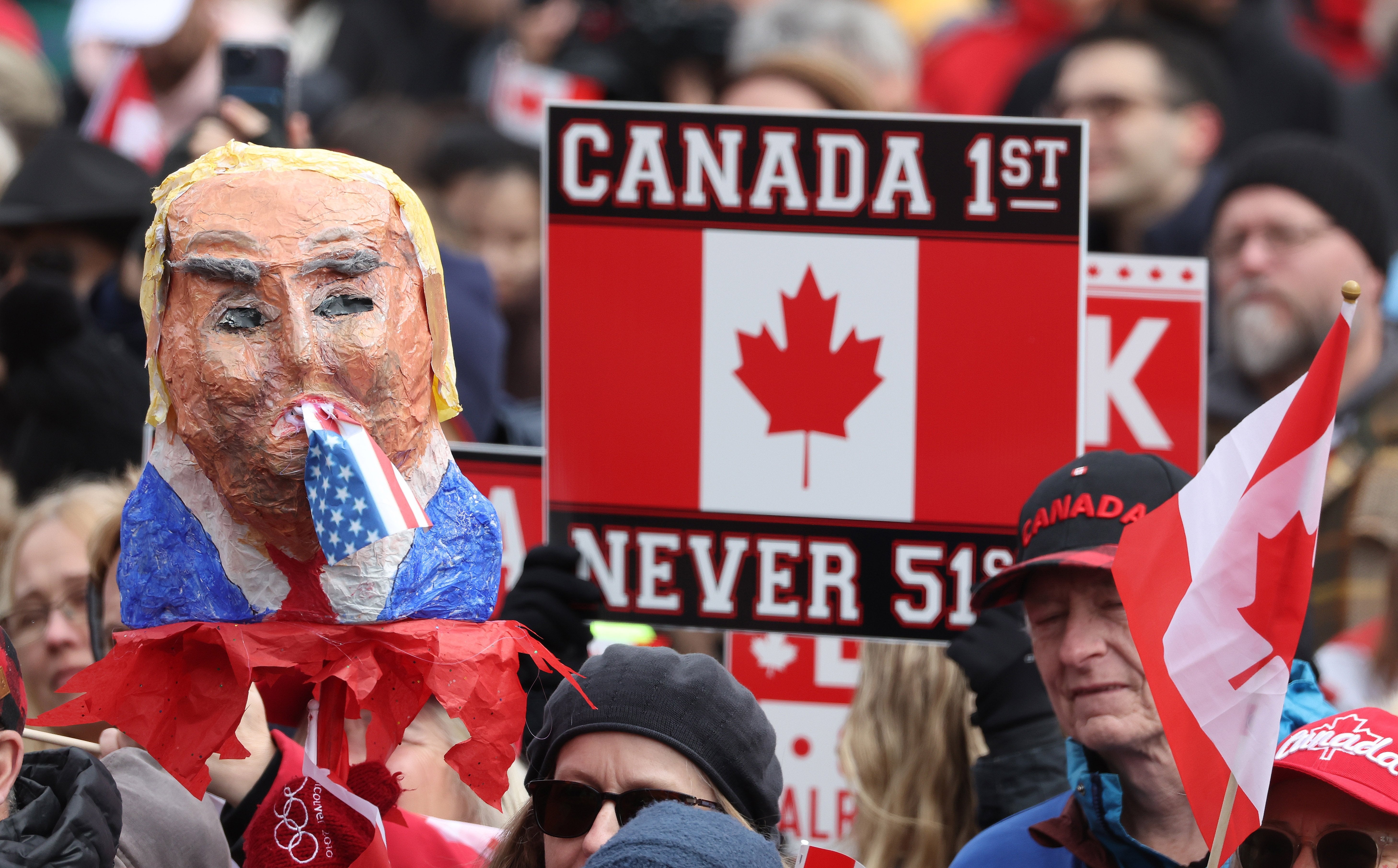 Canadian Paper's Viral Take On Trump's Golden Age