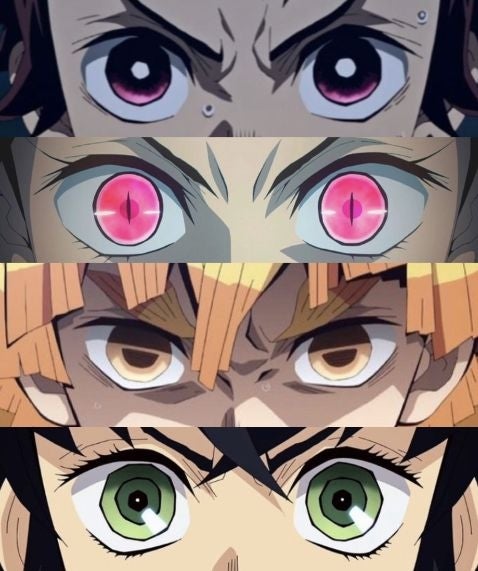 Elige entre estos colores y te diré de qué personaje de Demon Slayer ...