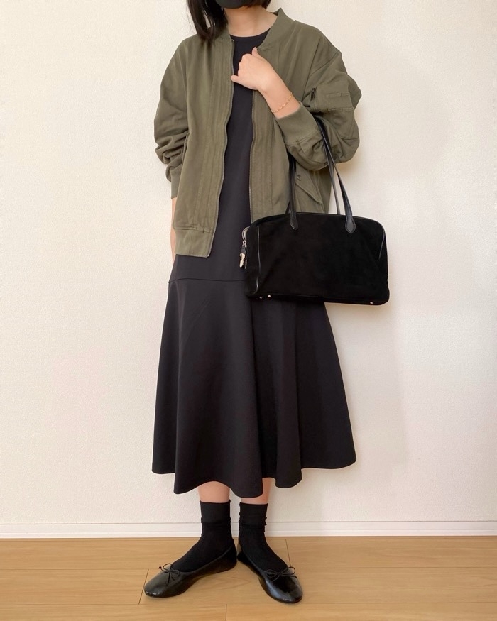 【GU×アンダーカバー】4990円→2990円に値下げ中！さっと羽織るだけで可愛い「ゆったりブルゾン」大きめポケットが使いやすい！《着用レビュー》【画像・動画】