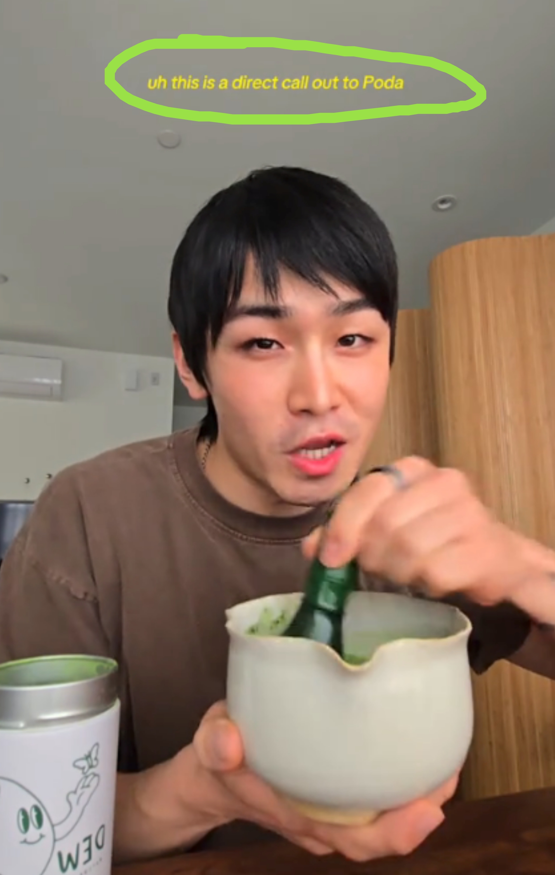 Poda's Squeezable Matcha Controversy Online, Explained