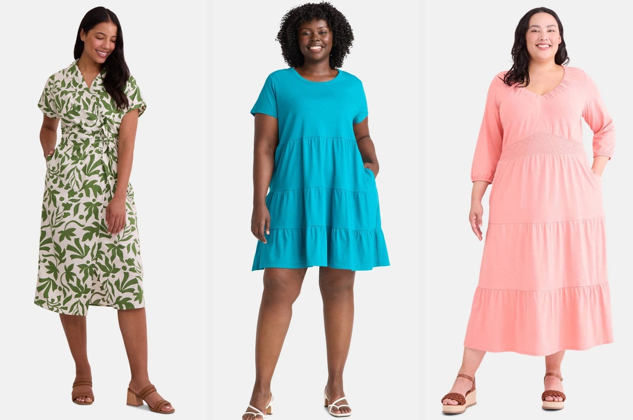 27 Walmart Dresses To Throw On The *Moment* The Sun Comes Back Out This ...