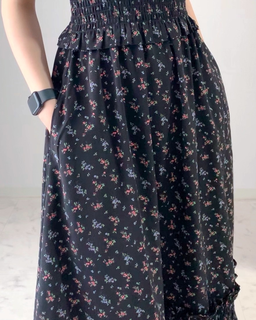 【GU】4990円→3990円に値下げ中！「着痩せしたい方にオススメ」「デザインが本当に素敵」rokhコラボの『細見えワンピ』一枚で旬コーデが完成します！《着用レビュー》【画像・動画】