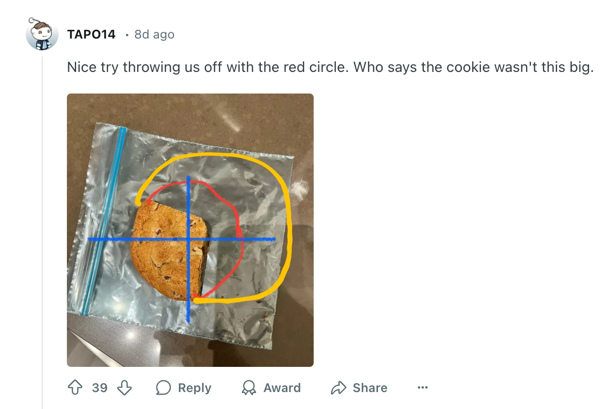 Reddit's Cookie Cutting Debate Goes Viral