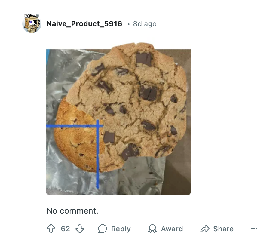 Reddit's Cookie Cutting Debate Goes Viral