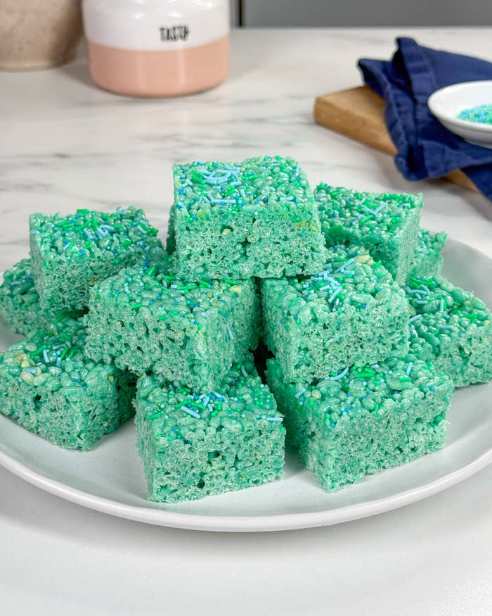 Blue Rice Bubble Bars