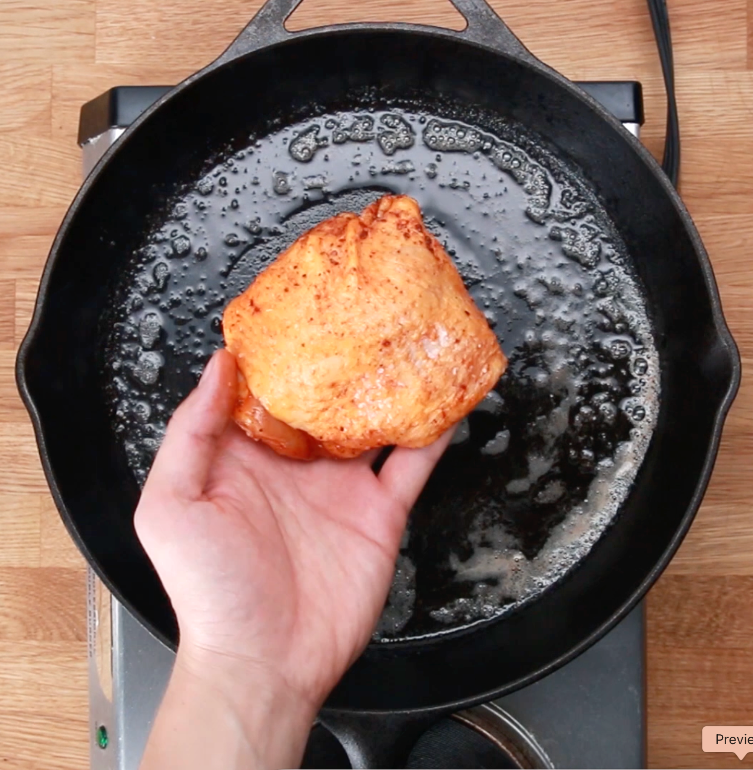 The Best Culinary School Hack For Chicken Thighs