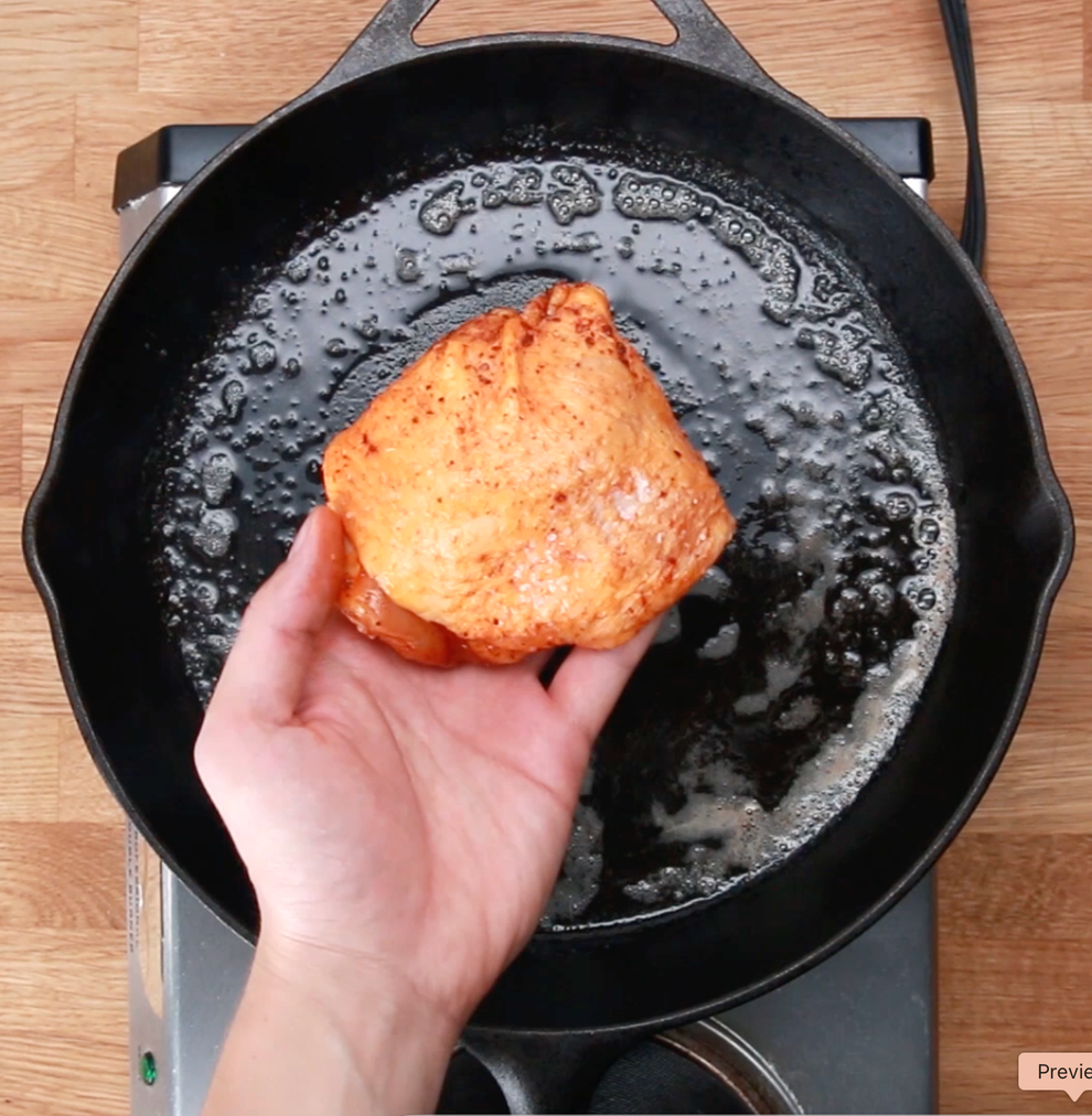 The Best Culinary School Hack For Chicken Thighs