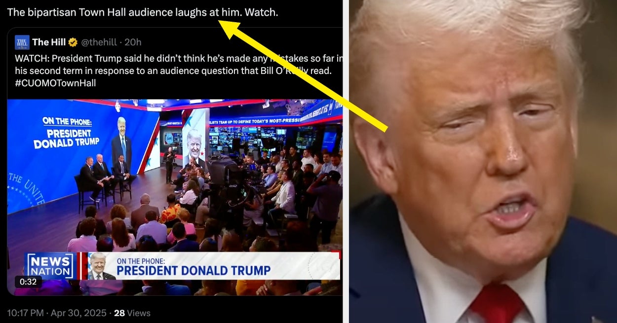 Trump Says He's Made Zero Mistakes In First 100 Days