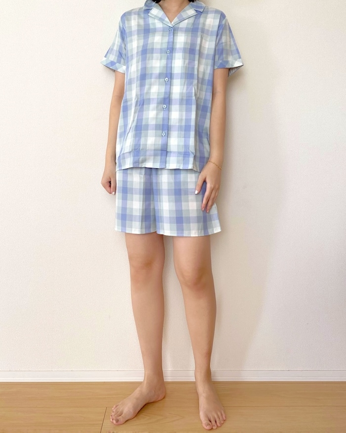 【GU】2290円→1490円に値下げ中！サラッと快適な「楽ちんパジャマ」着心地よすぎて、もう1着ほしい〜！《着用レビュー》【画像・動画】