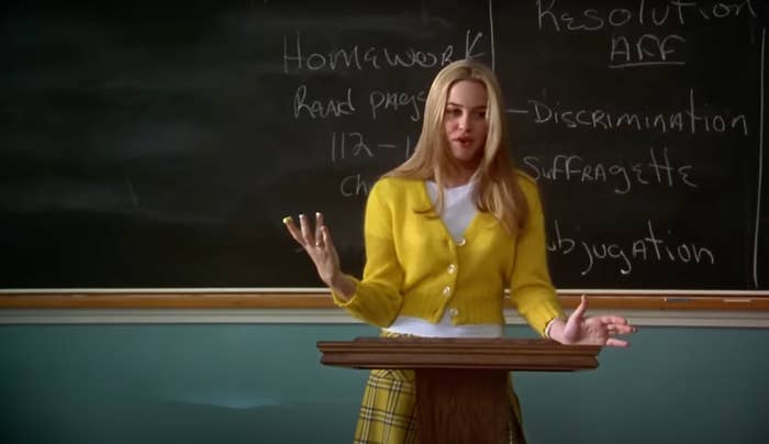 cher clueless walking