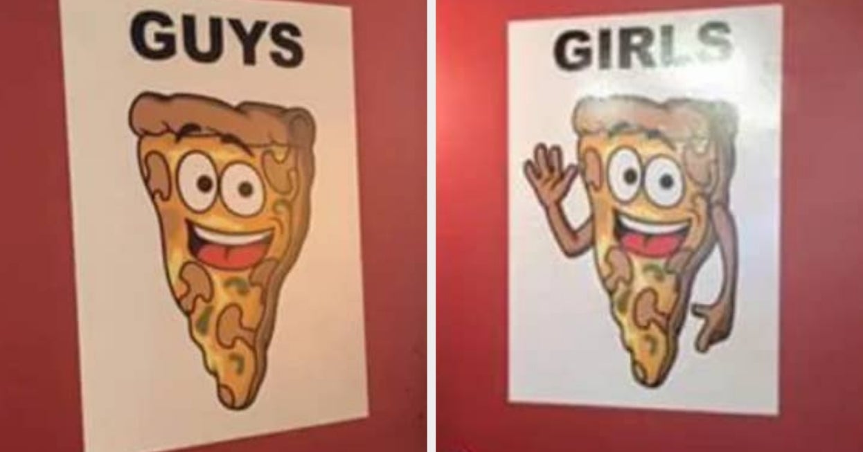 39 Needlessly Gendered Bathroom Signs