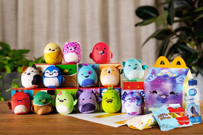 It’s Time To Discover Your Inner Macca’s Squishmallows Happy Meal Toy ...