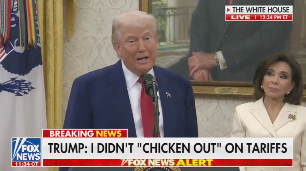 Trump Melts Down After Reporter Asks About TACO