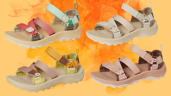 These Are The Cushiest-Looking Sandals We've Ever Seen