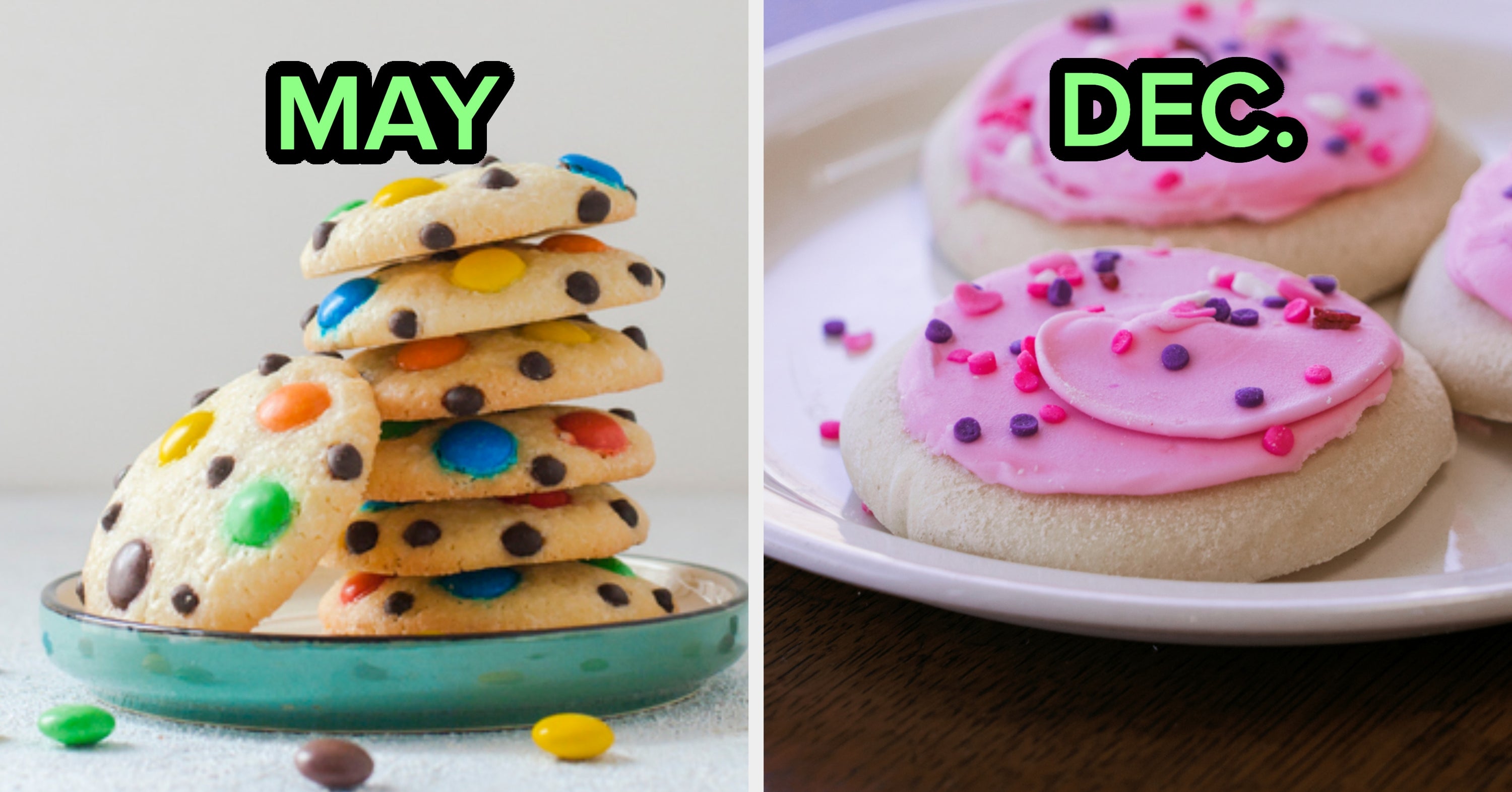 Bake Some Cookies And We'll Guess Your Birth Month