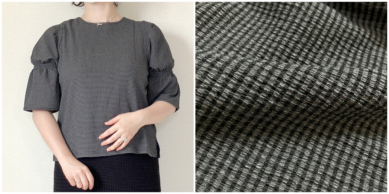 【coca】本当に1490円でいいんですか…？レトロかわいい「上品トップス」二の腕カバーもできて最高なの！《着用レビュー》【画像・動画】