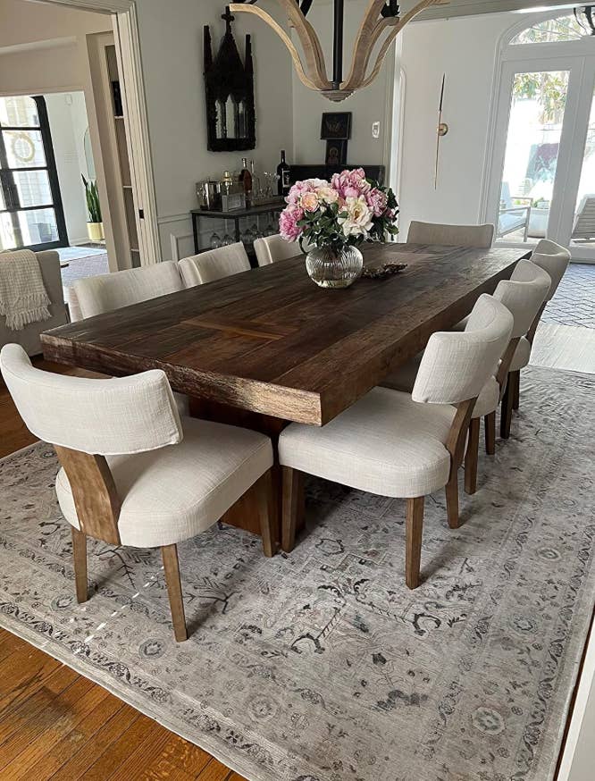 comfortable dining room table