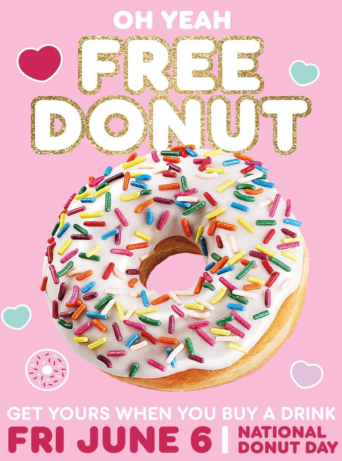 Where To Get Free Donuts On National Donut Day June 6