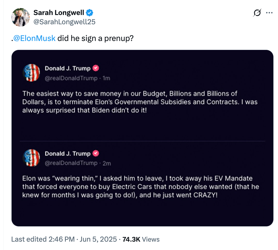 35 Very Funny Tweets About Donald Trump And Elon Musk's Breakup
