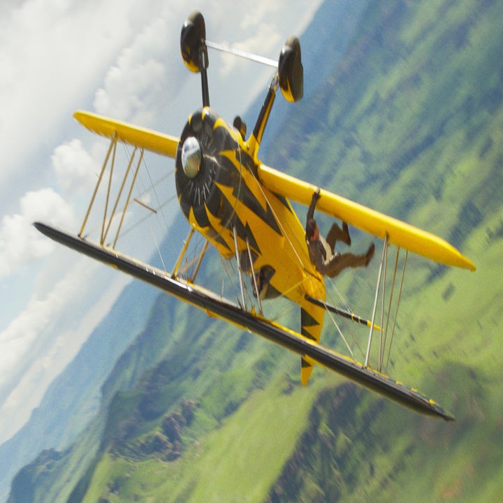 Tom Cruise Does 16 Burning Parachute Jumps