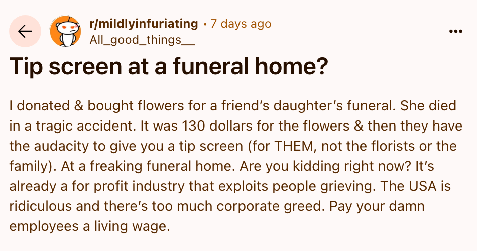 22 Photos That Prove Tipping Culture Is Out Of Control