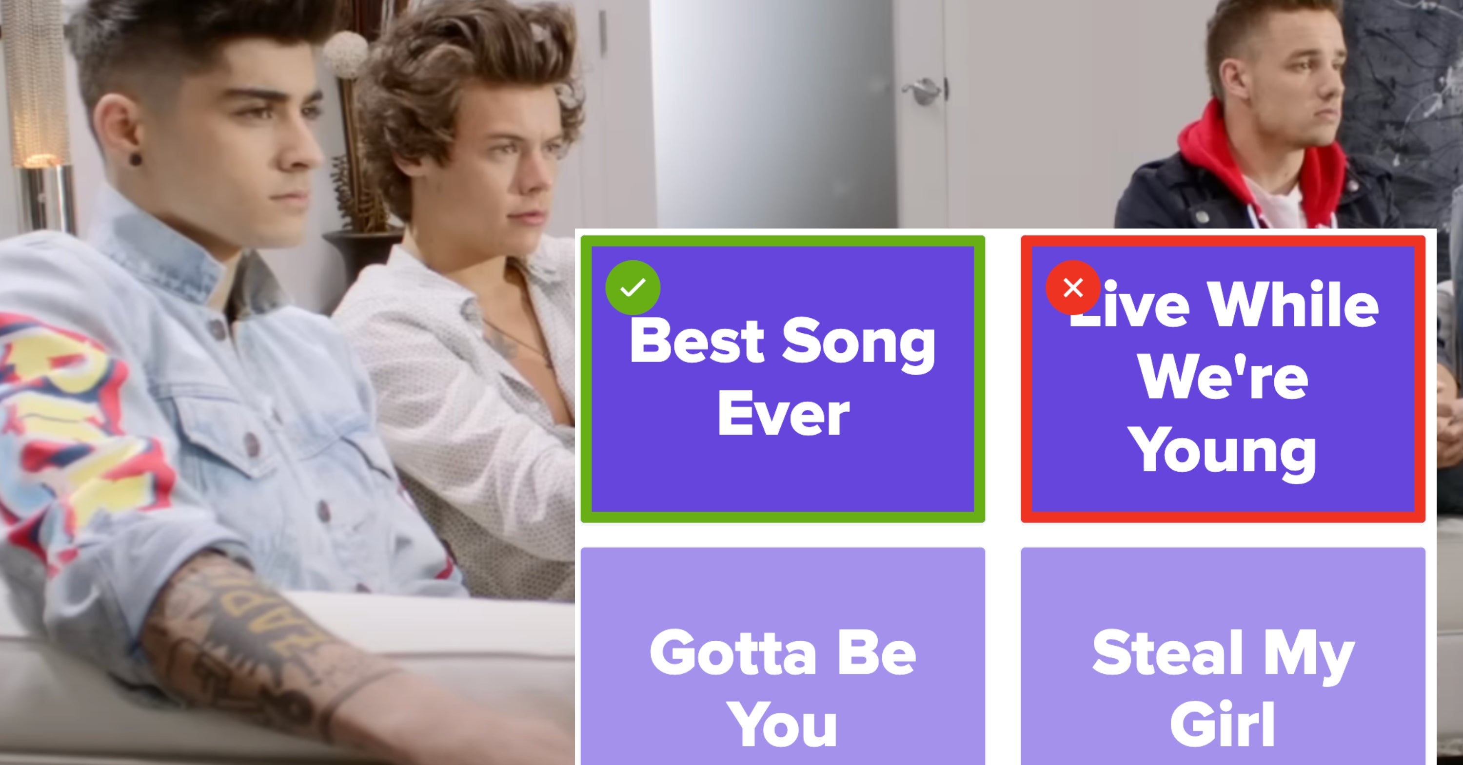 One Direction Music Video Trivia Quiz — BuzzFeed Quizzes