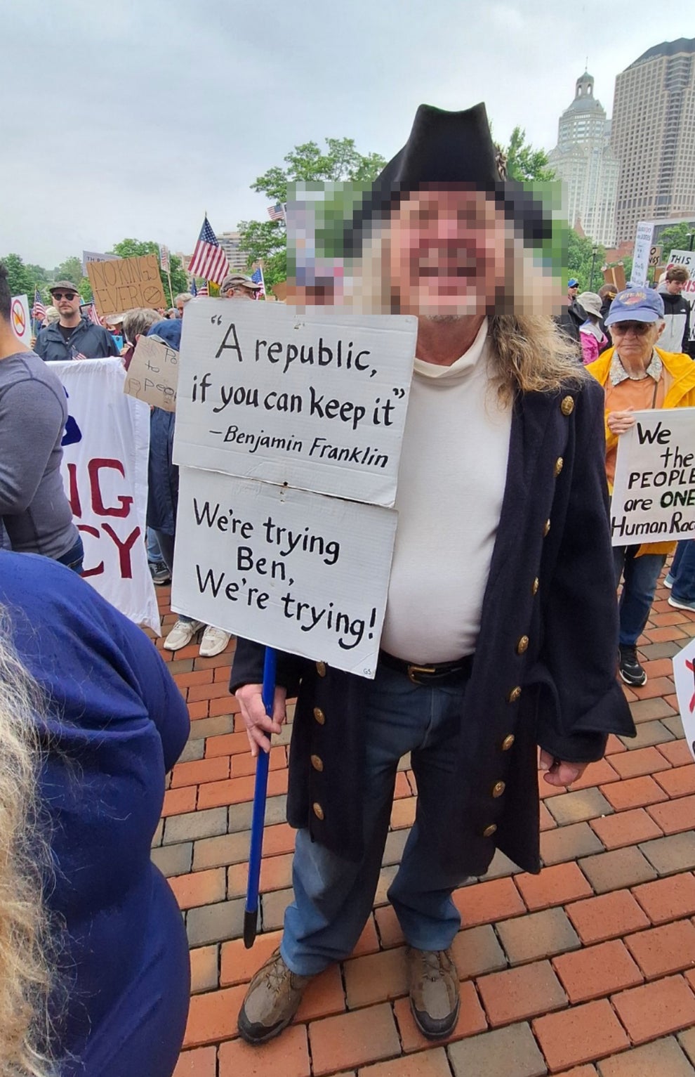 The 23 Absolute Best Signs From The "No Kings" Protests