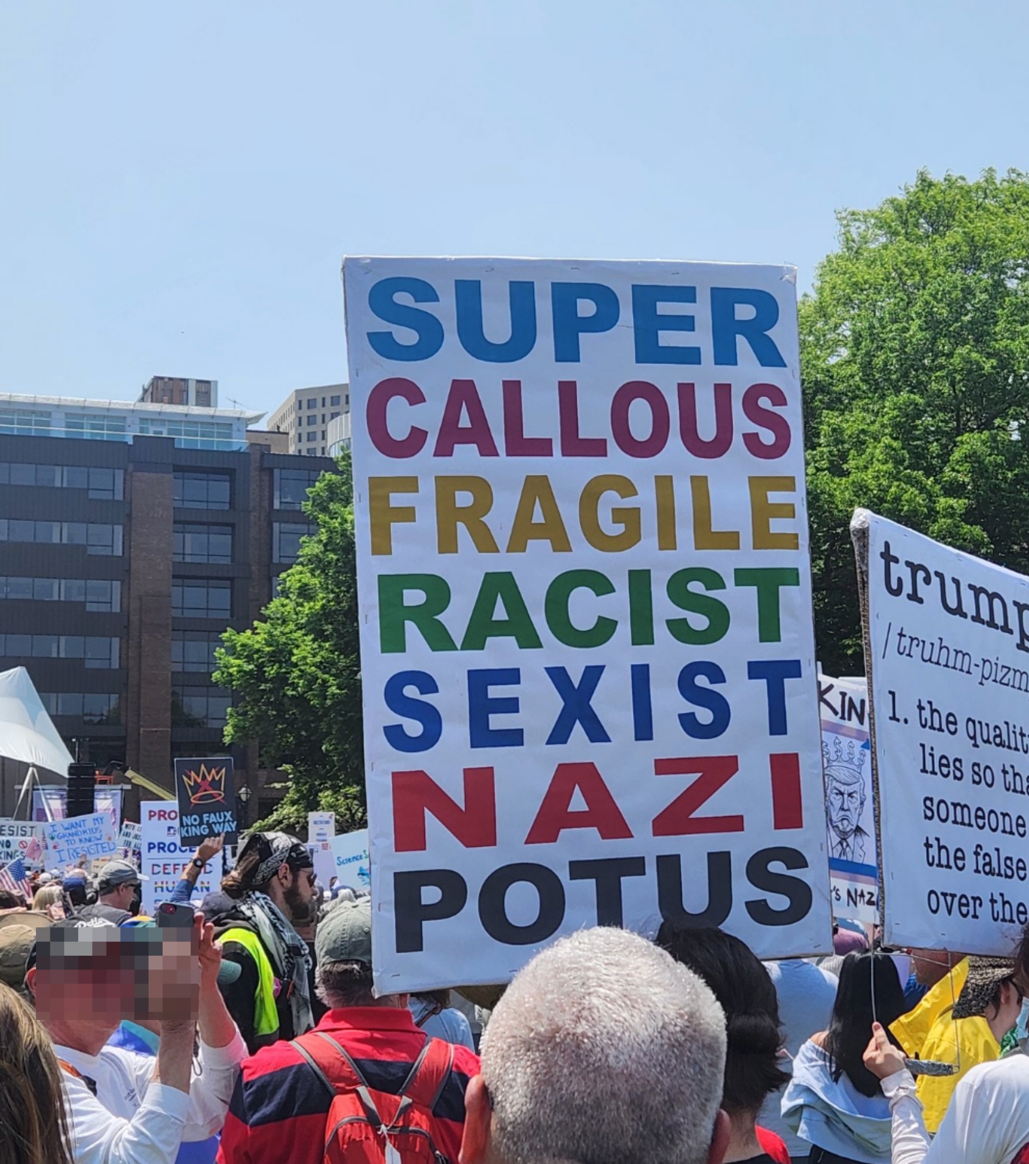 31 More Hilarious Signs From The No Kings Protests