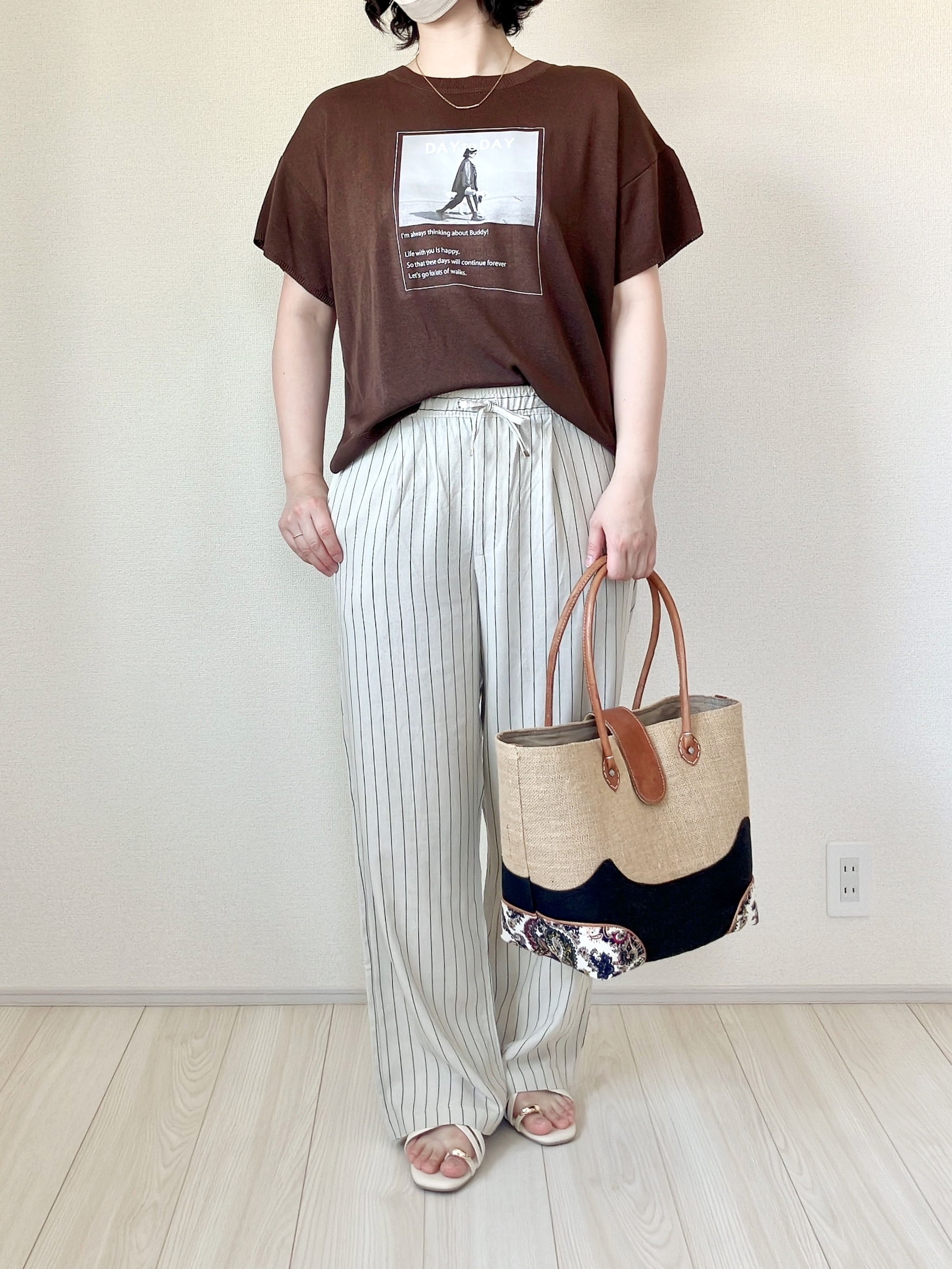 【coca】1990円の「涼しげパンツ」が夏に買って大当たり…！楽ちんなのに脚がすらっと見える名品です！《着用レビュー》【画像・動画】