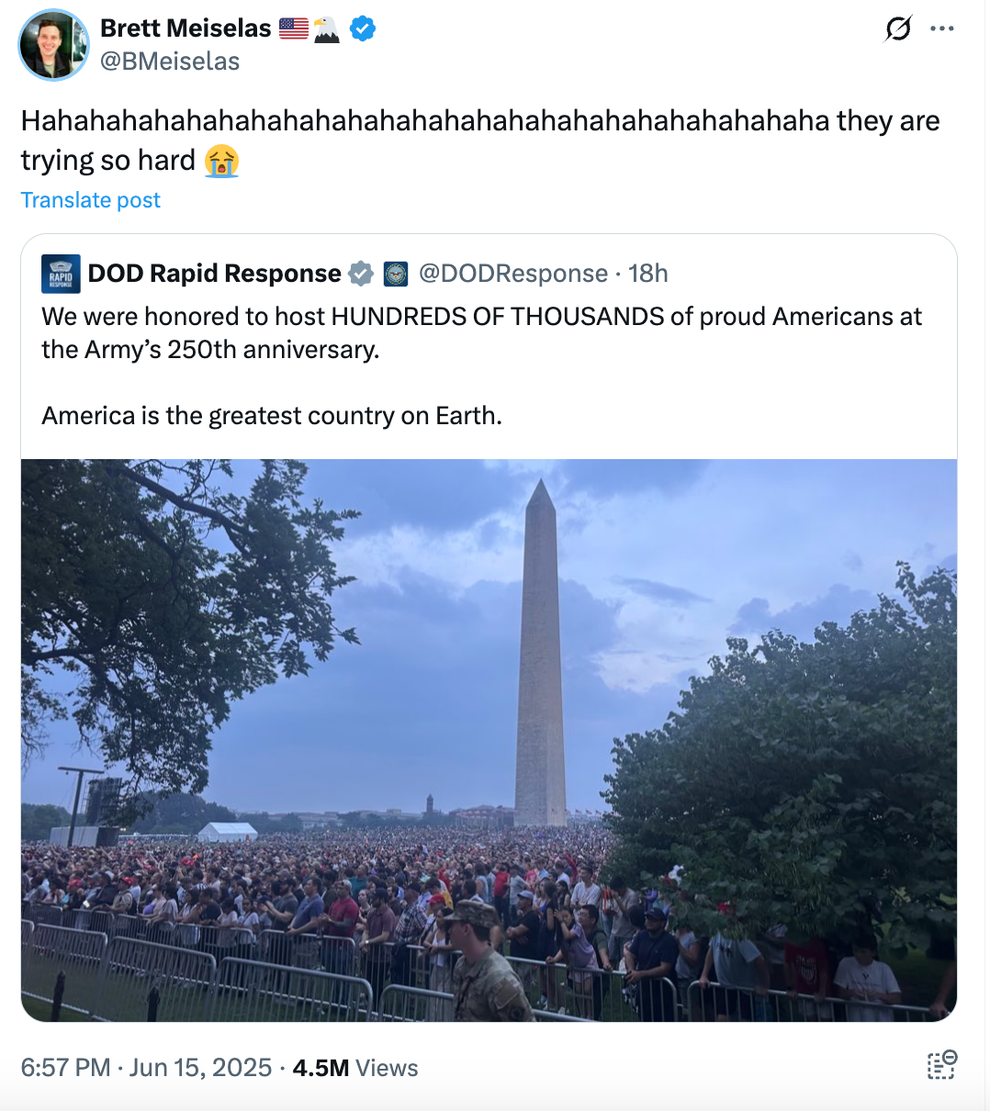 Funniest Tweets About Trump's Military Parade