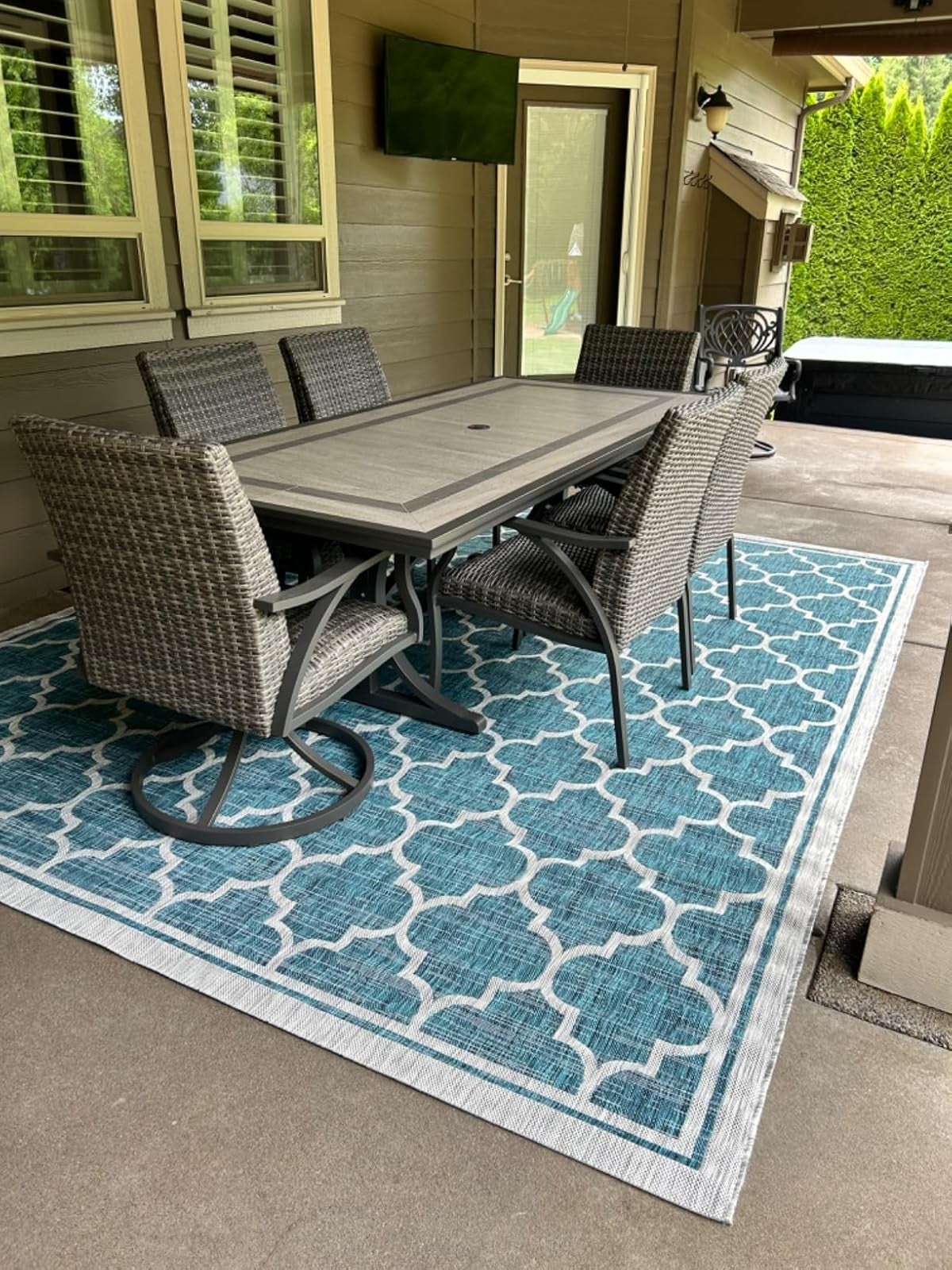 27 Best Outdoor Patio Rugs To Upgrade Your Backyard