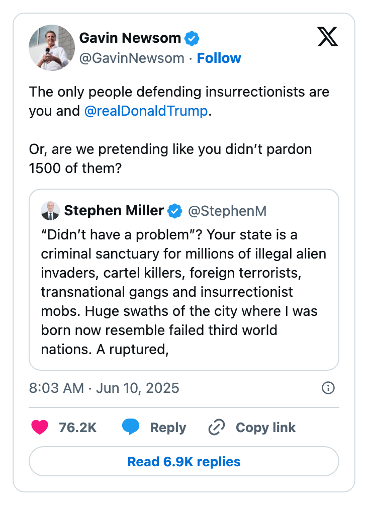 Gavin Newsom Best Tweets Roasting MAGA And Trump