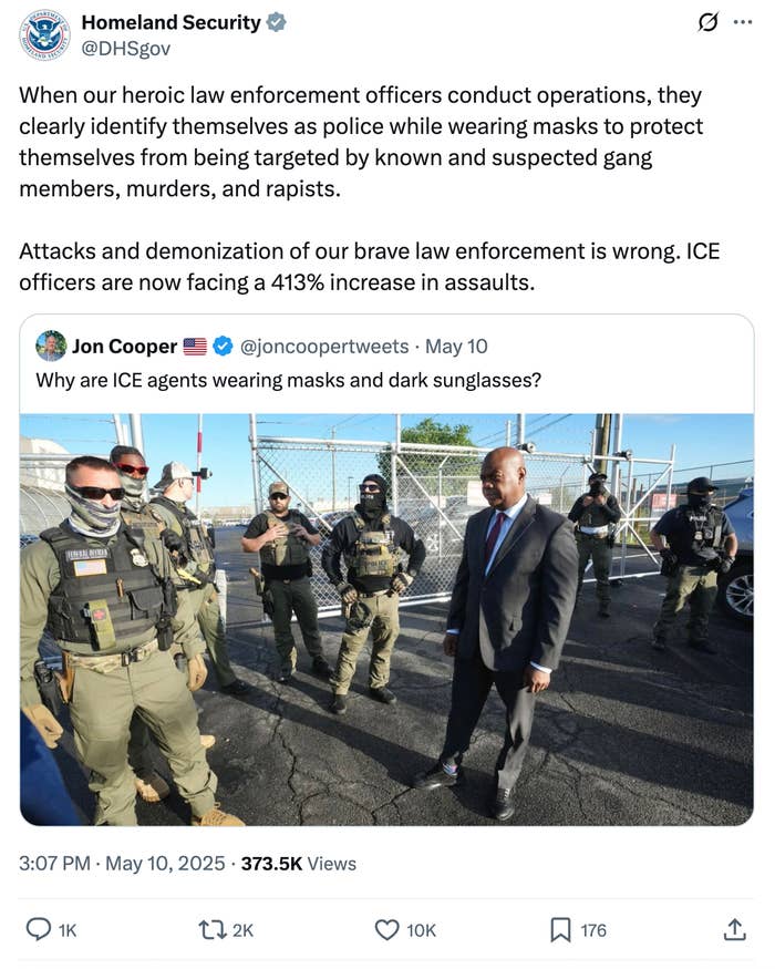 California Bill Would Ban ICE From Wearing Face Masks