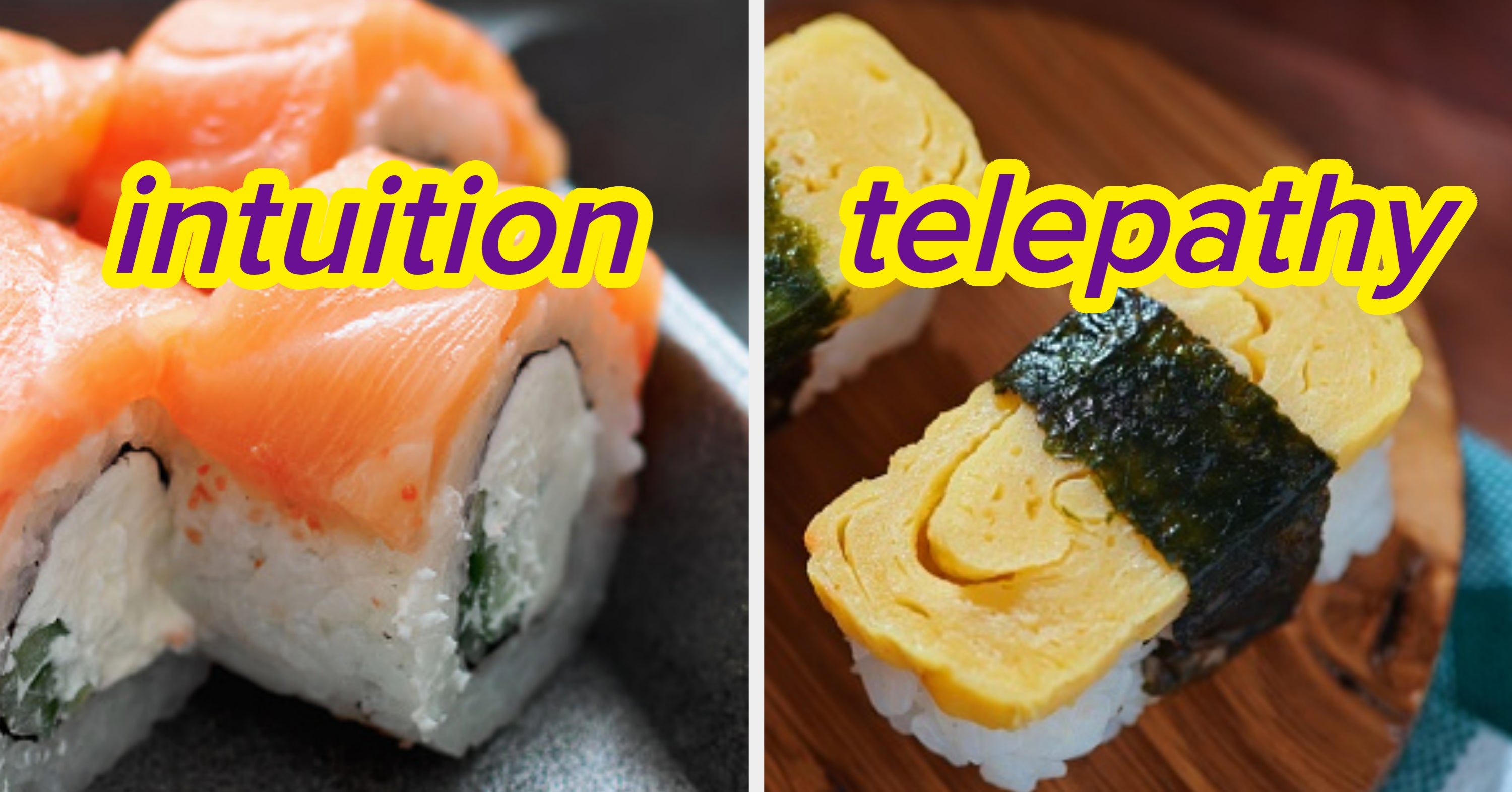 What's My Sixth Sense Food Quiz