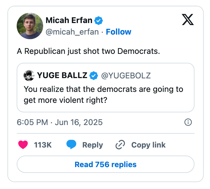 Best Political Tweets 6-20-2025