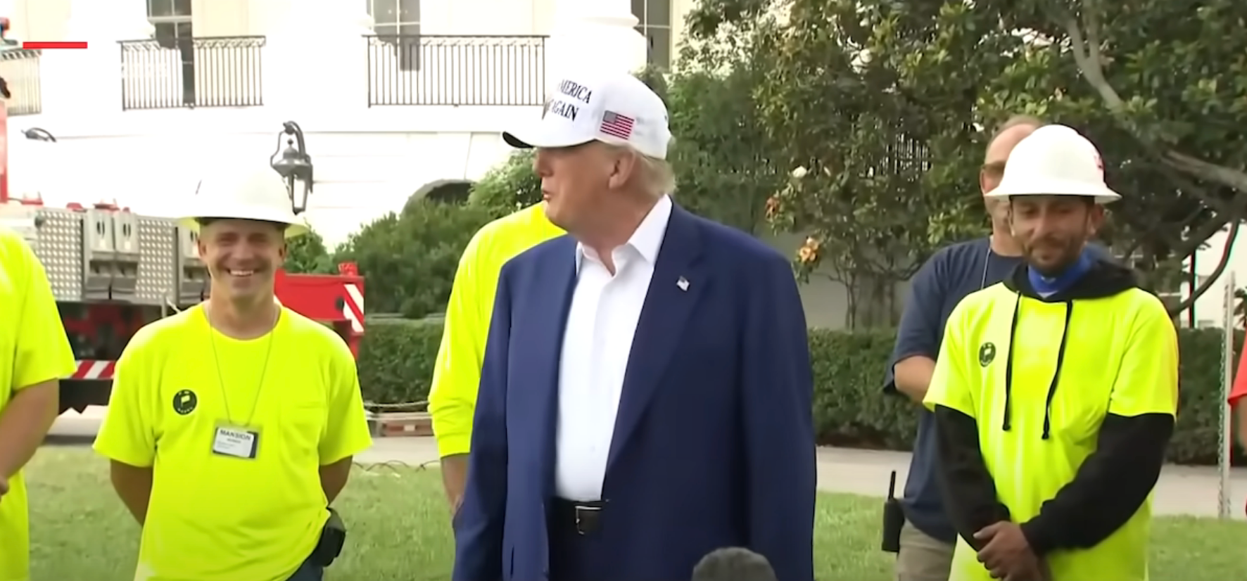 Trump Asks White House Workers If They're Undocumented