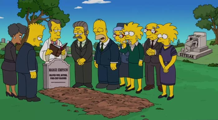Marge Simpson Died In "The Simpsons" Season Finale