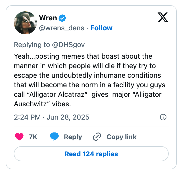 Alligators In ICE Hats AI Image Reactions