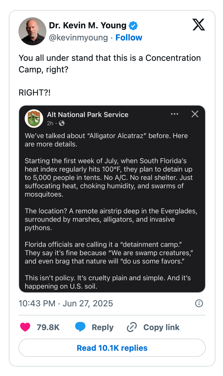 Alligators In ICE Hats AI Image Reactions