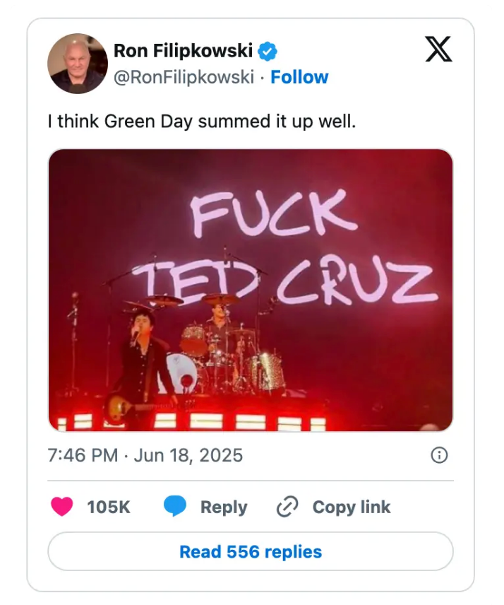 Best Political Tweets 7-1-2025