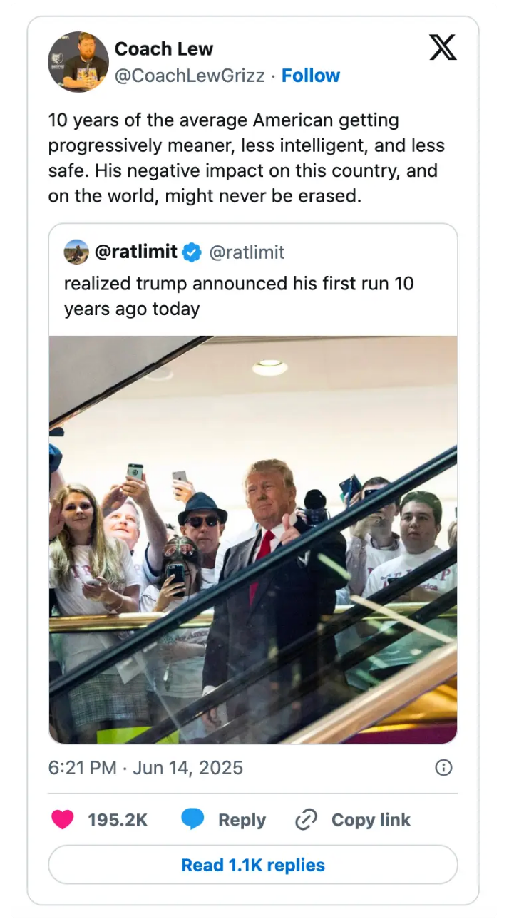 Best Political Tweets 7-1-2025