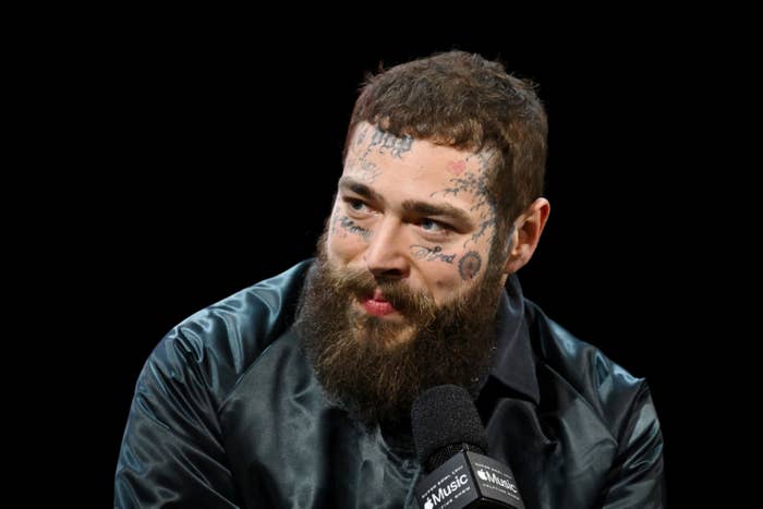Post Malone Falls Off Stage