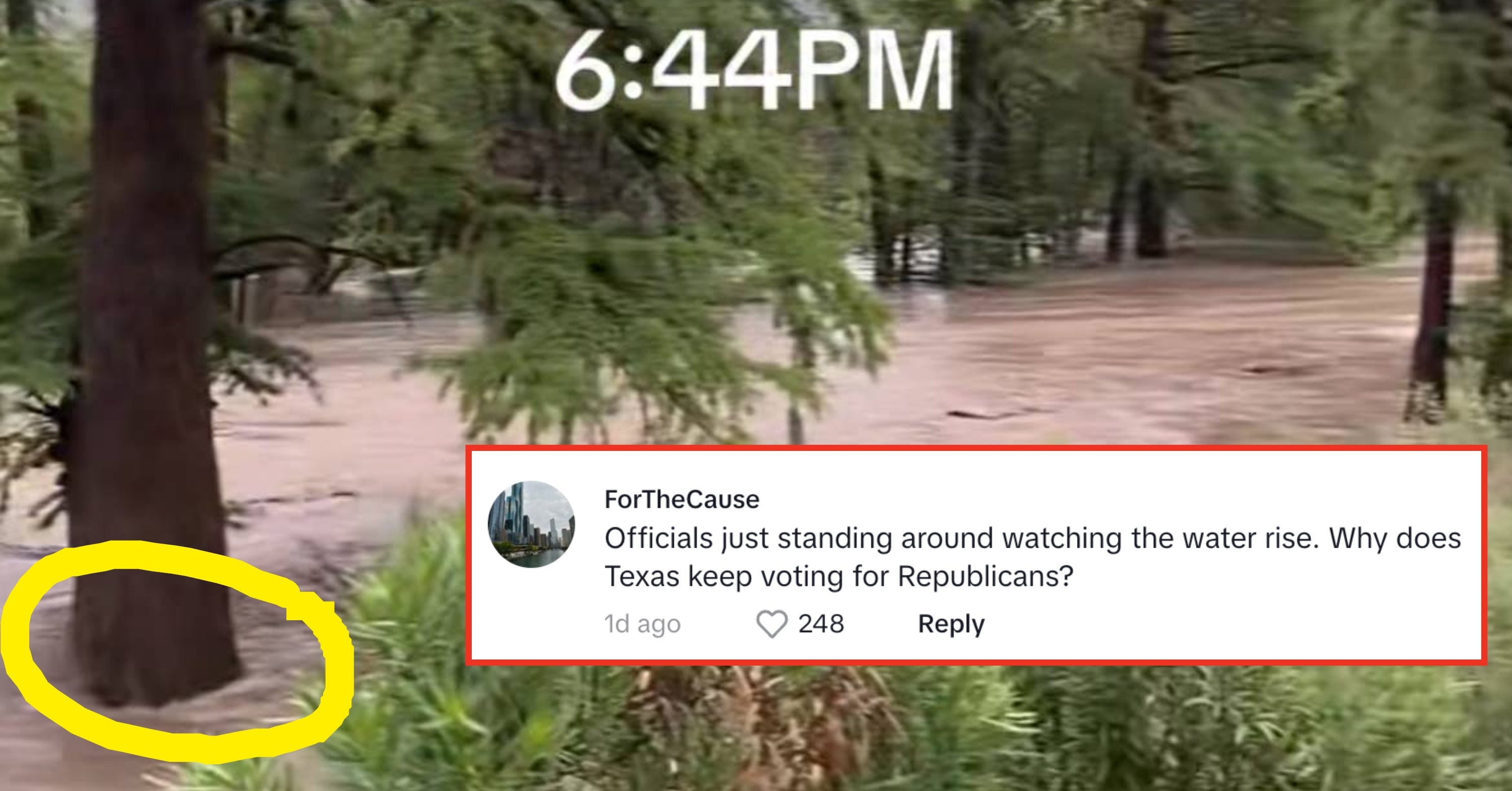 Watch Texas Flood In Minutes With Shocking Time-Lapse