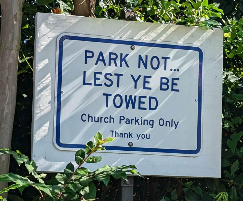 Hysterical Signs Guaranteed To Make You Laugh