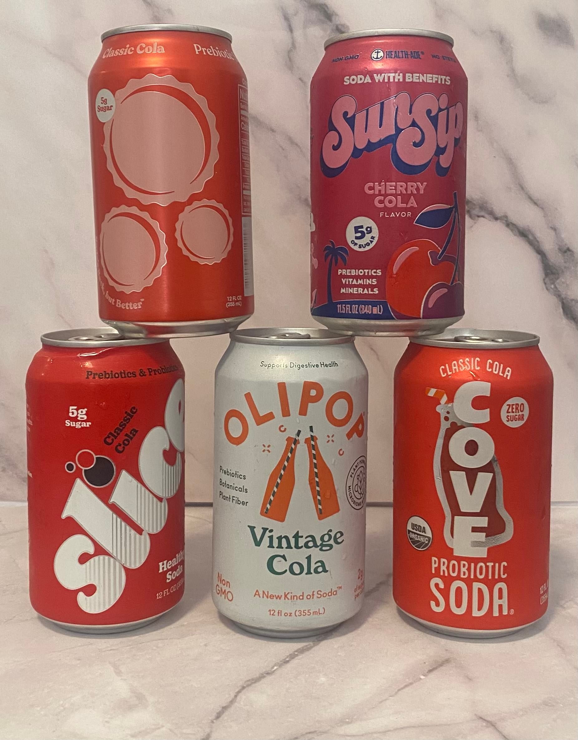 Gut-Healthy Prebiotic Sodas, Tested And Ranked