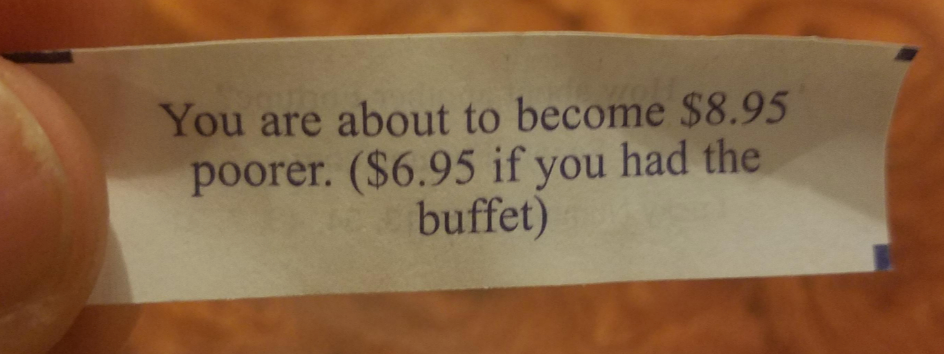22 Fortune Cookies With Shocking Fortunes