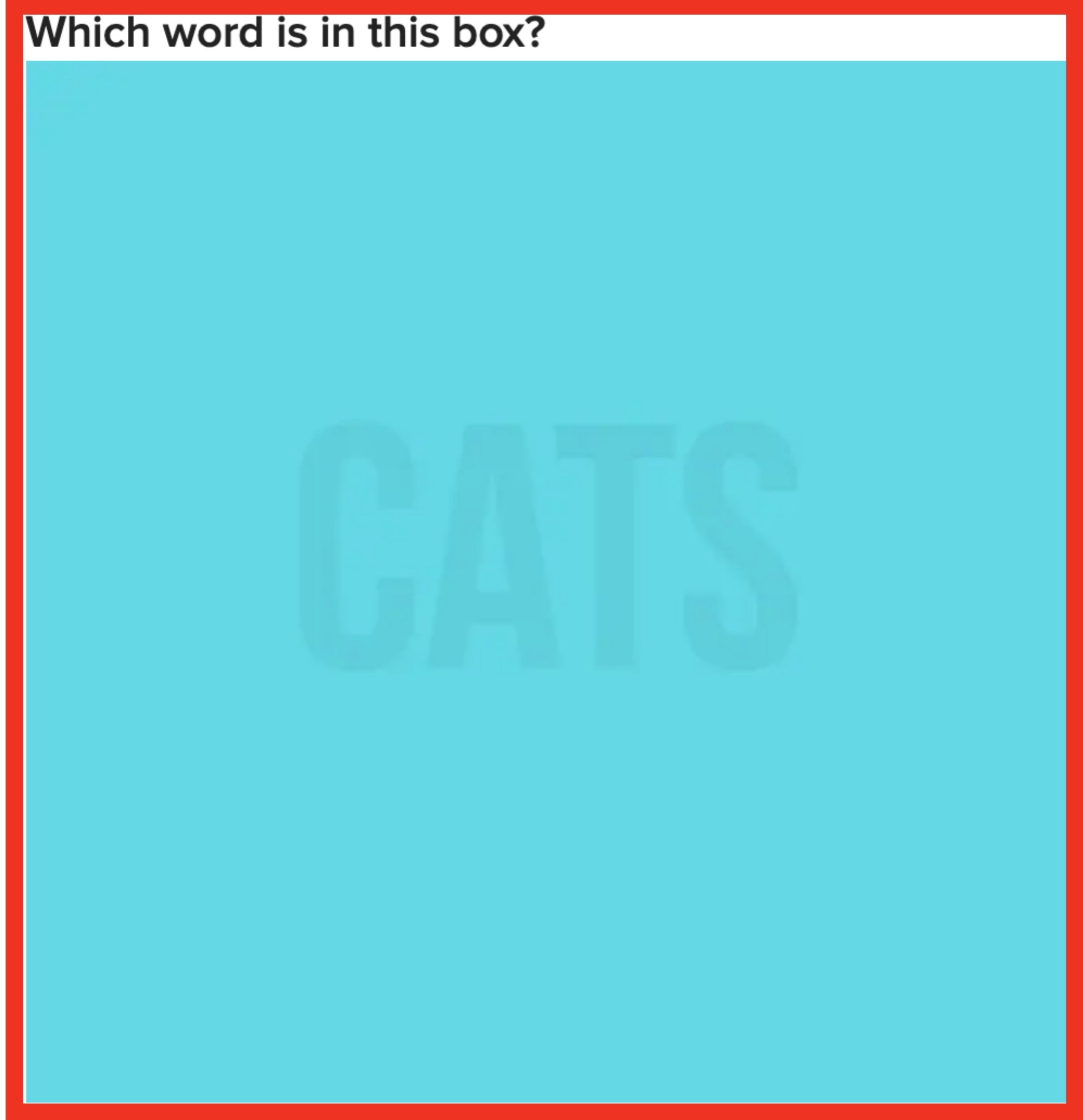 This BLUE Vision Test Is Harder Than You Think