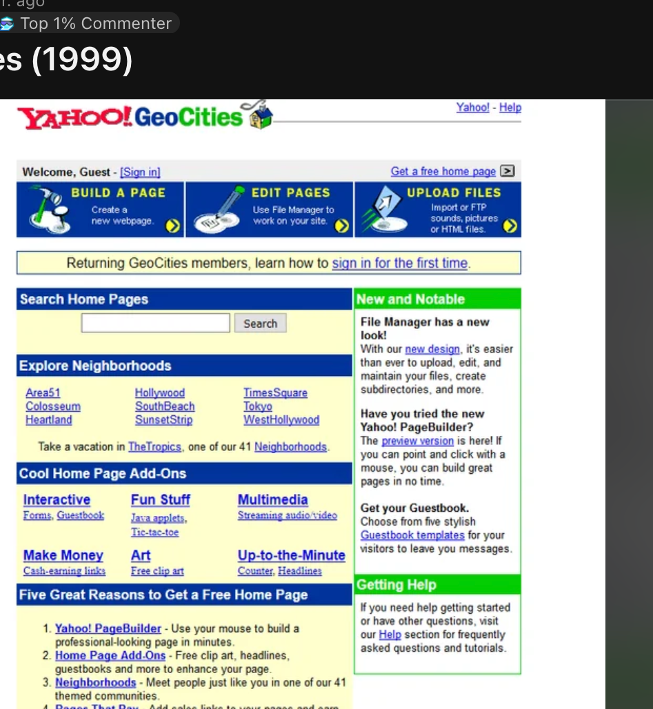 16 Early Internet Websites Only Millennials Remember
