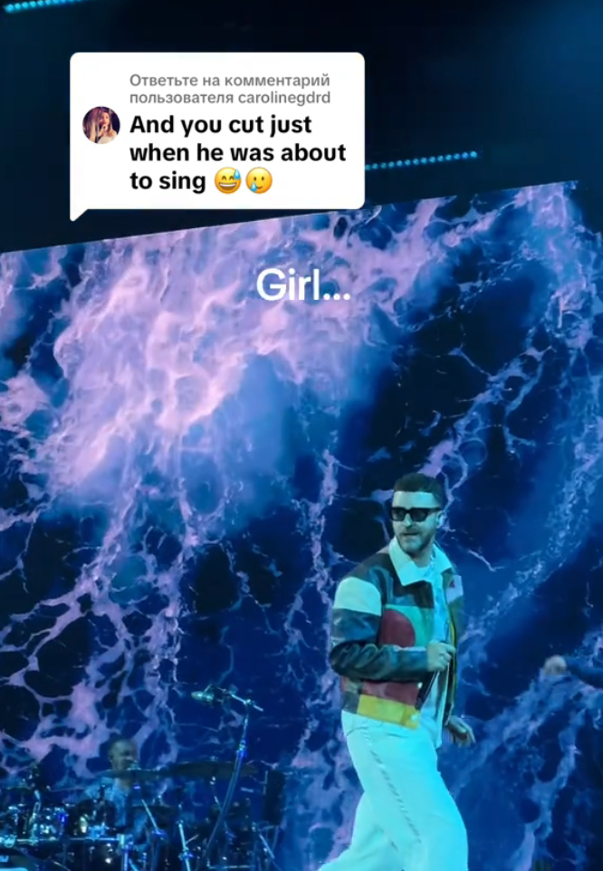 Justin Timberlake Doesn't Sing During Live Shows